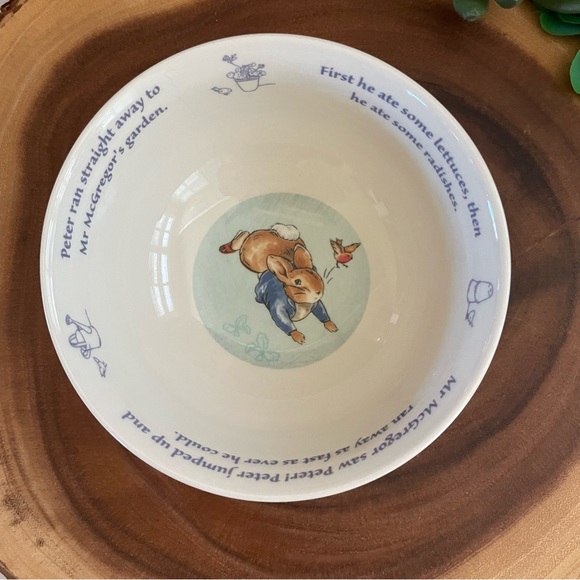 Wedgwood | Dining | Vintage Wedgwood Peter Rabbit Childs Bowl Cereal ...